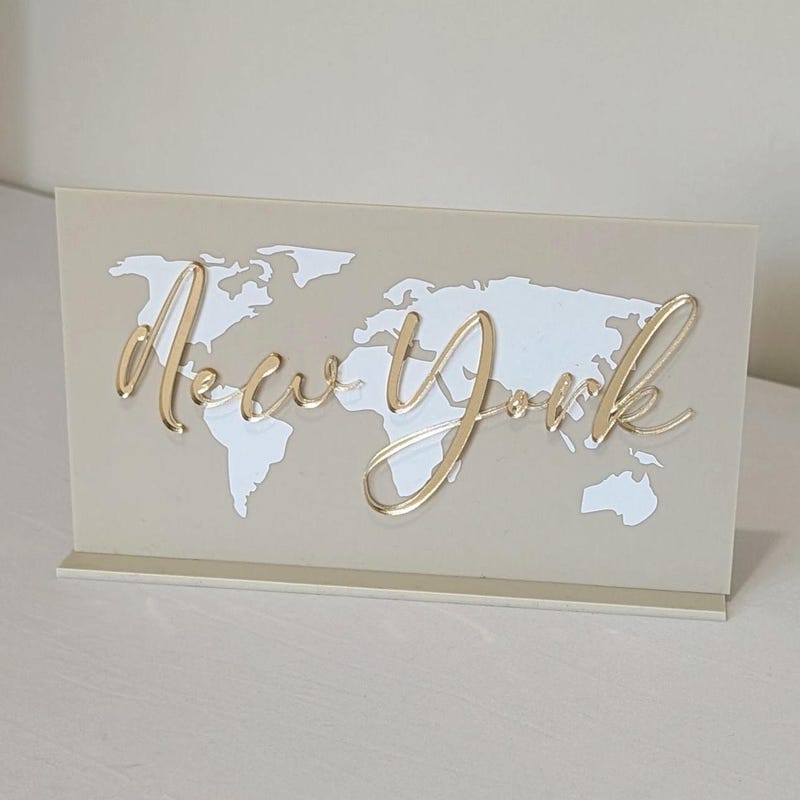 Table Name Signs - Etsy UK