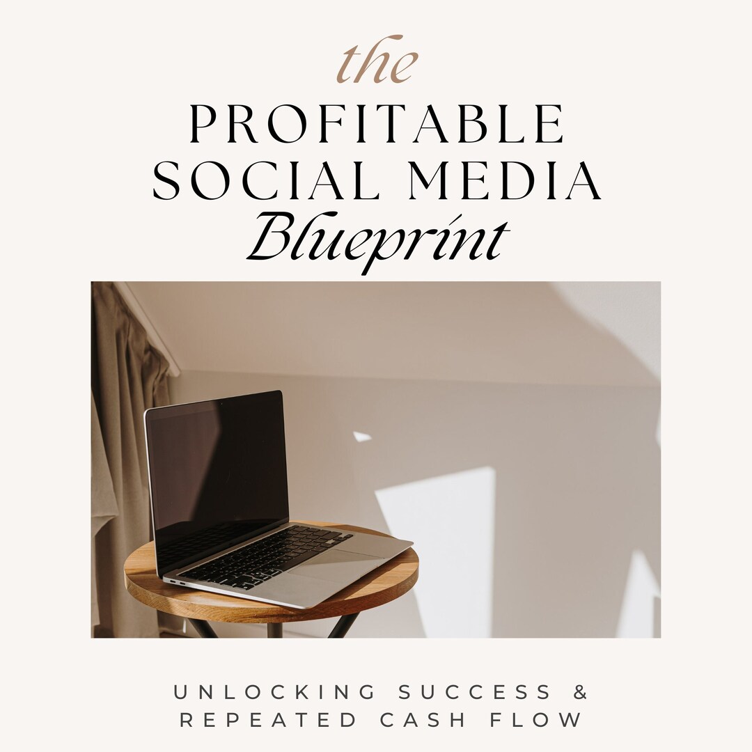 The Profitable Social Media Blueprint - Etsy