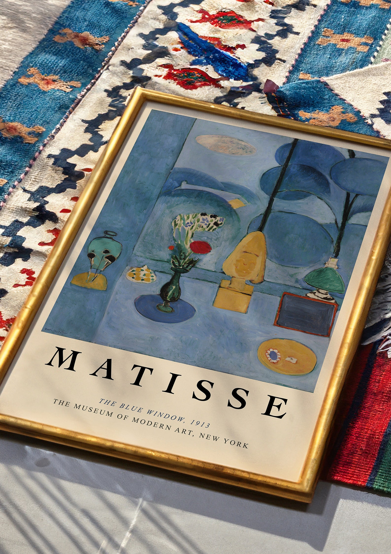 Henri Matisse the Blue Window Poster, Museum of Modern Art, Iconic Art ...