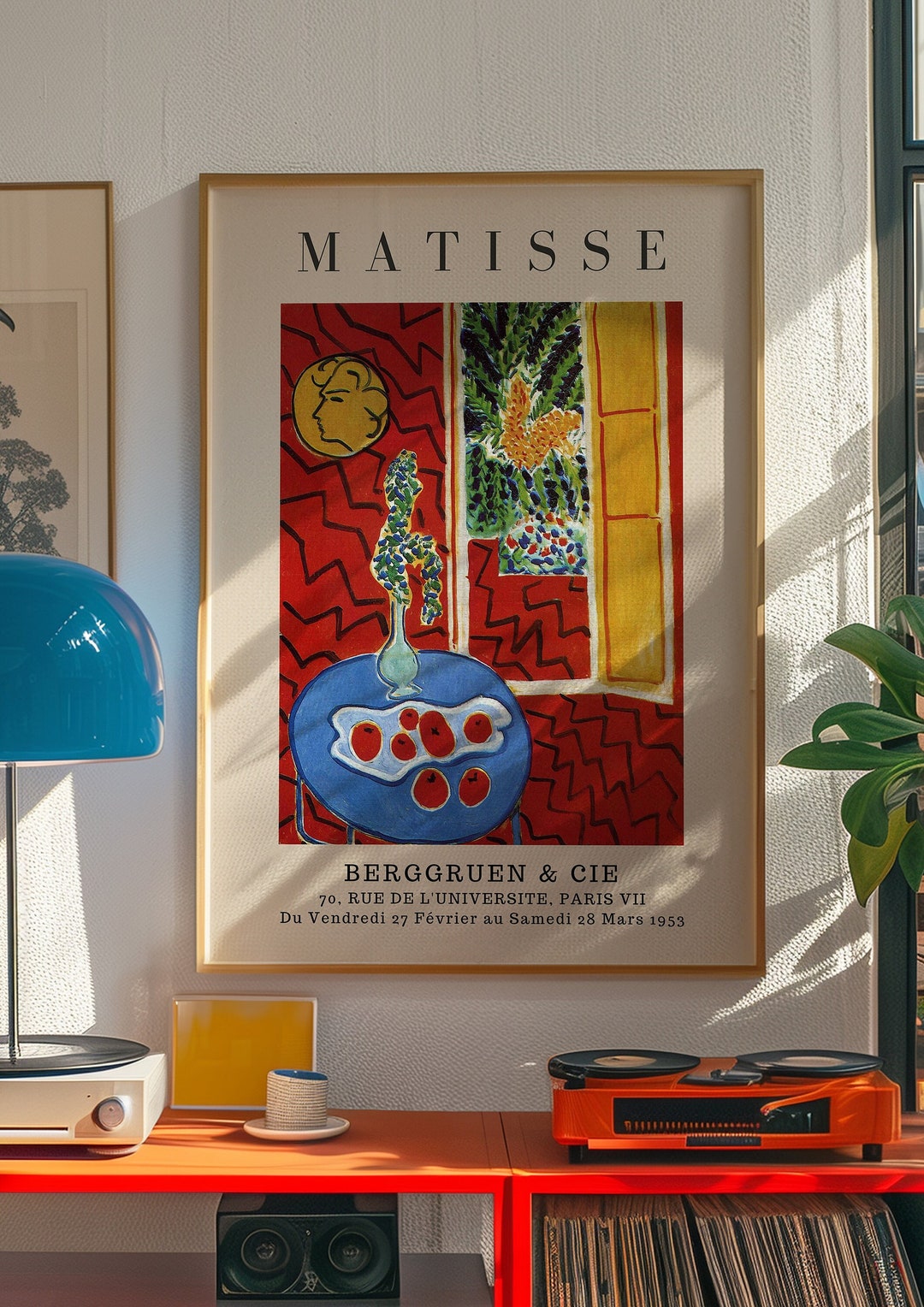 Henri Matisse Poster, Still Life With Oranges, Abstract Fruit Print ...