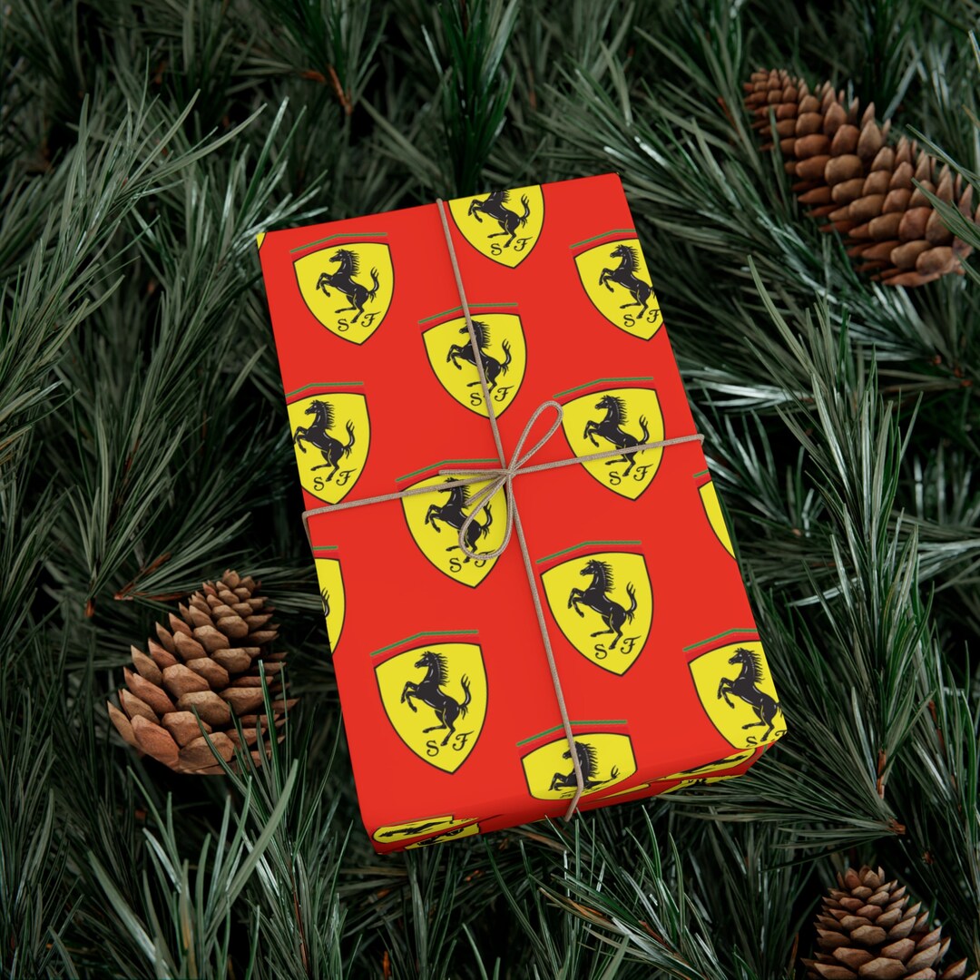 Ferrari Cavallino Rampante / Prancing Horse Logo Wrapping Paper Car ...