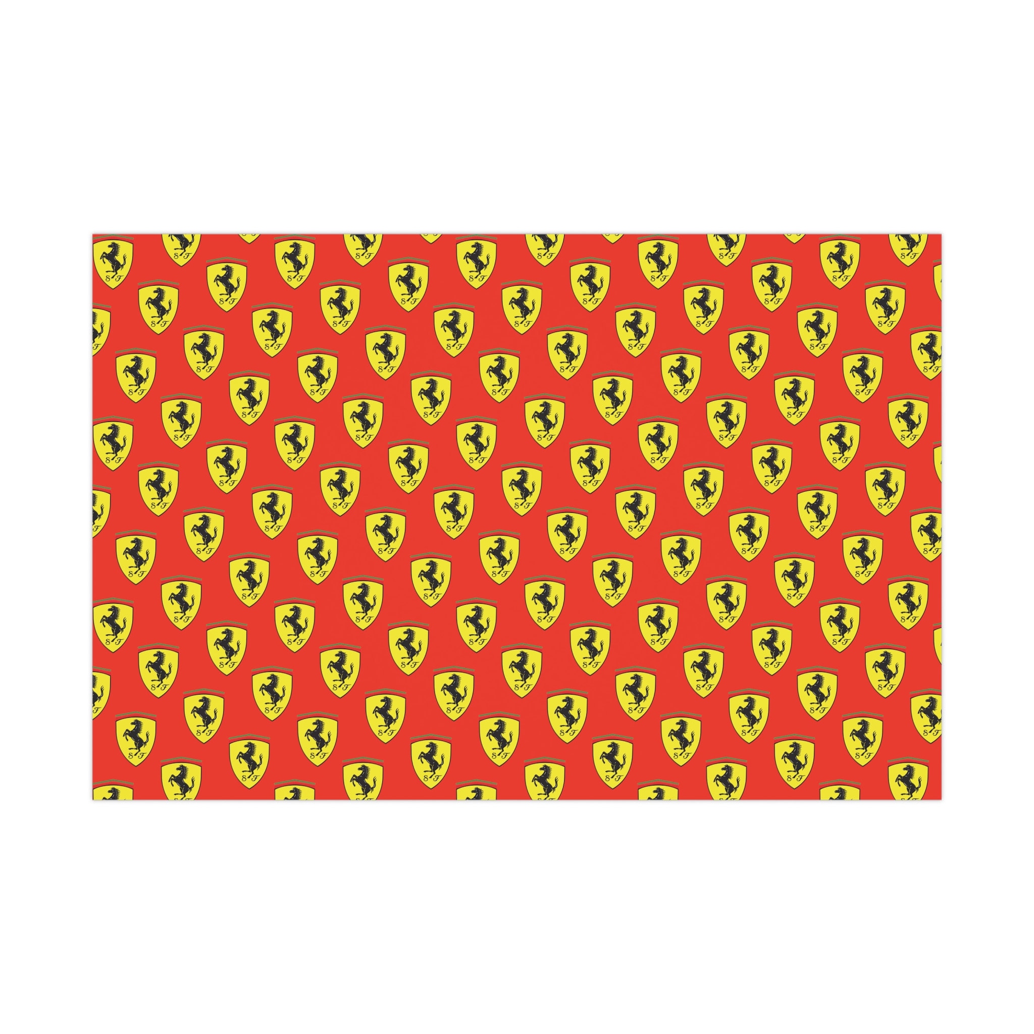 Ferrari Cavallino Rampante / Prancing Horse Logo Wrapping Paper Car ...