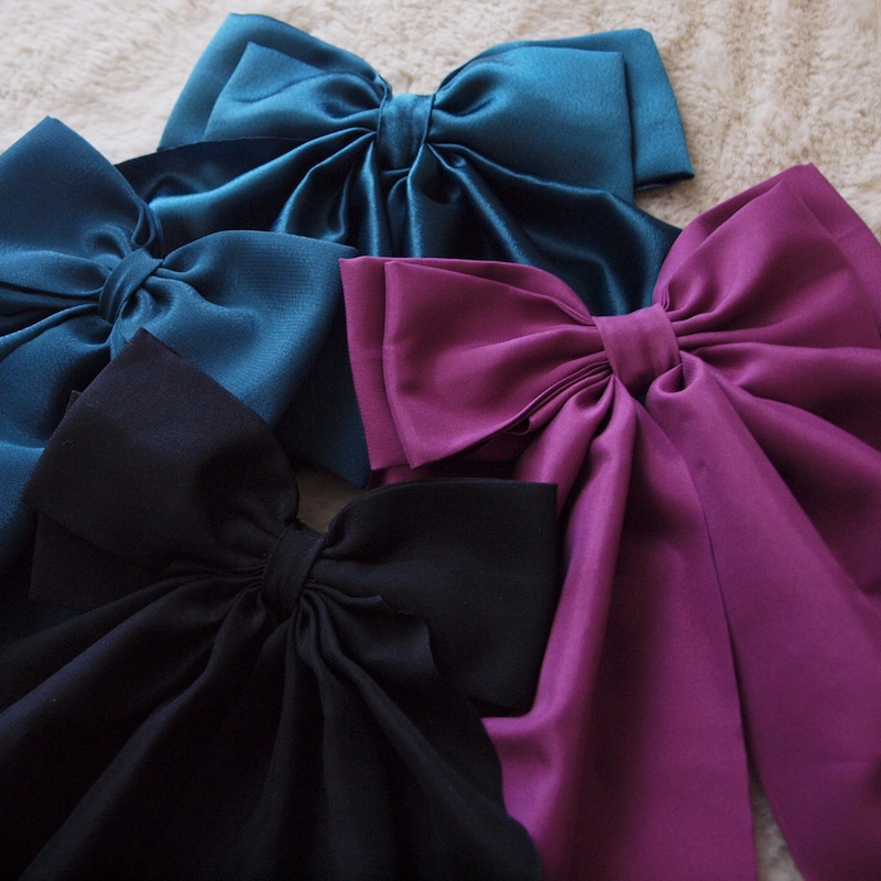 Ribbon Hair Clip - Etsy