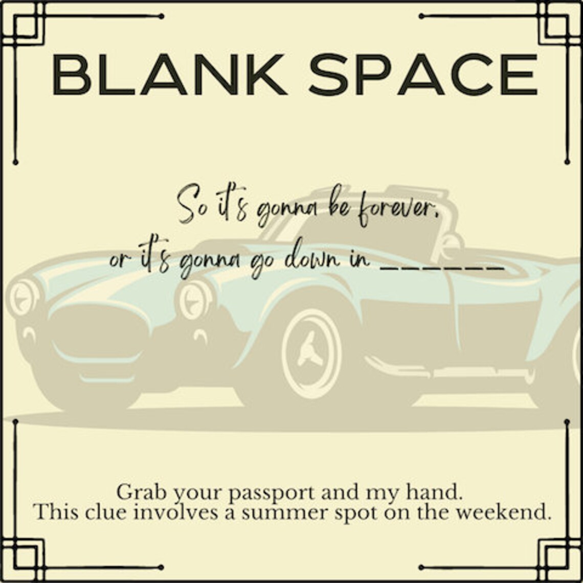 15 Taylor Swift Scavenger Hunt Clues - Now Updated With TTPD Content ...