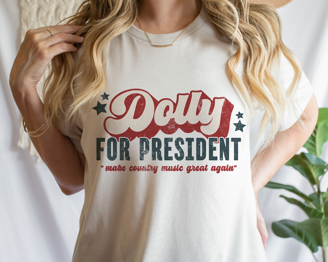 Dolly for President Design File SVG, Retro Png Sublimation, PNG for ...