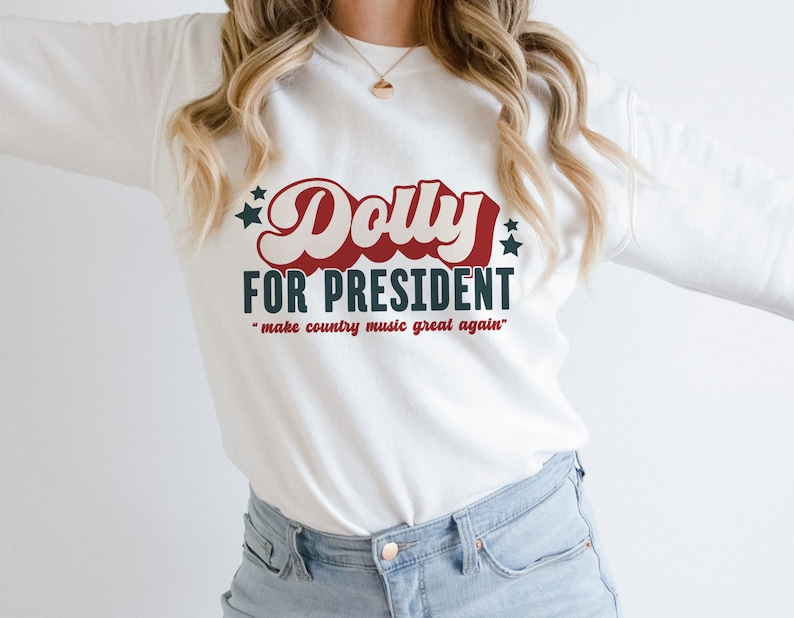 Dolly for President Design File SVG, Retro Png Sublimation, PNG for ...