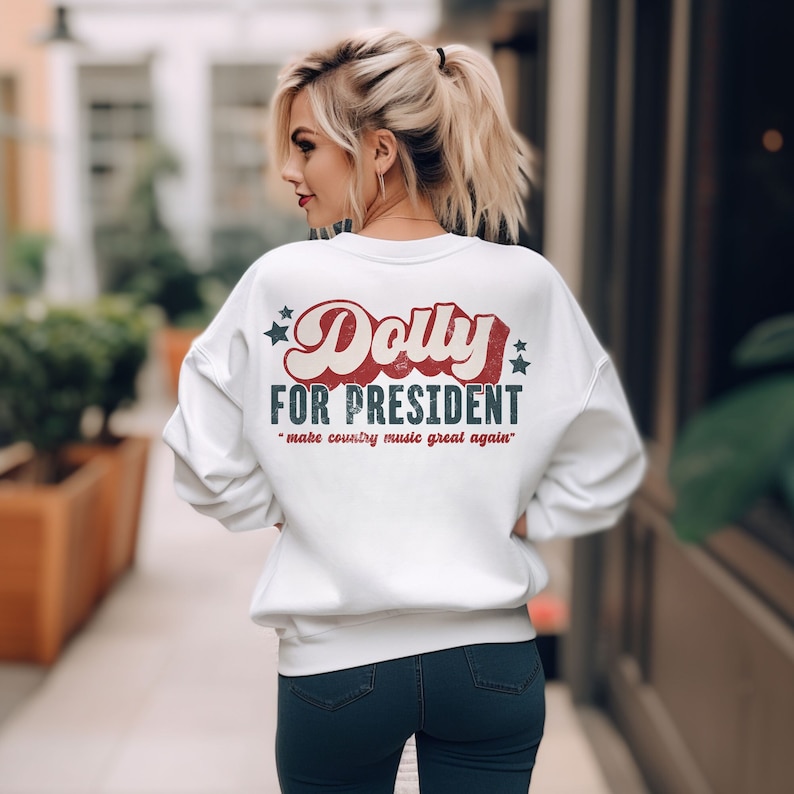Dolly for President Design File, Retro Sublimation (SVG, PNG) - Etsy