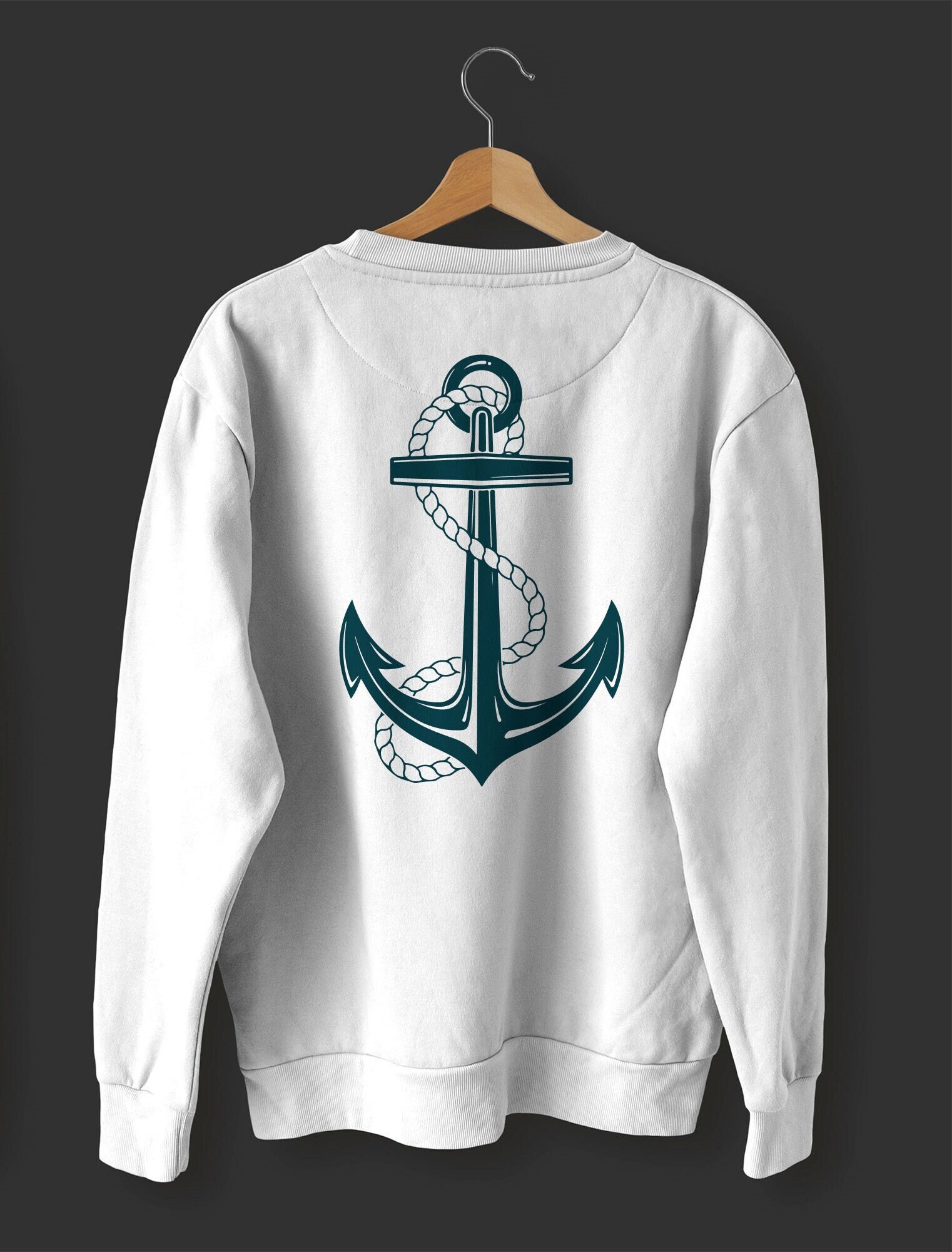 Anchor SVG, Nautical Clipart, Cricut Silhouette Cut File (digital ...