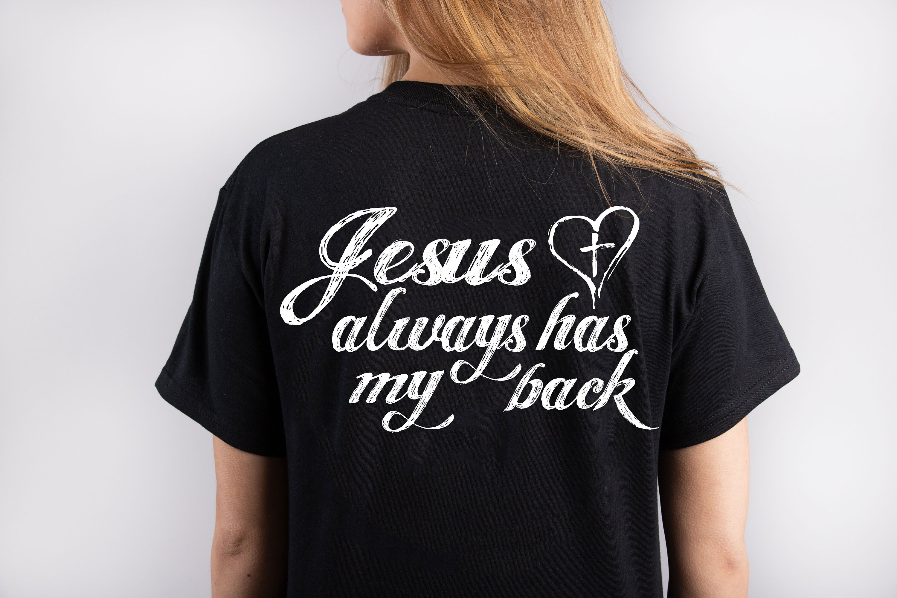 Esus Has My Back Svg, Christian Quote Png, Love Png, Bible Verse ...