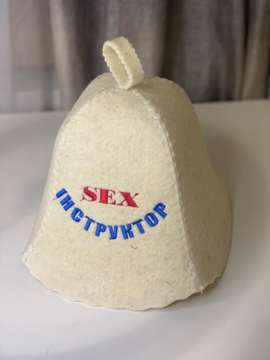 Russian Banya Hat Felt Sauna Hat SPA Sauna Accessories, Banya Sauna Cap ...