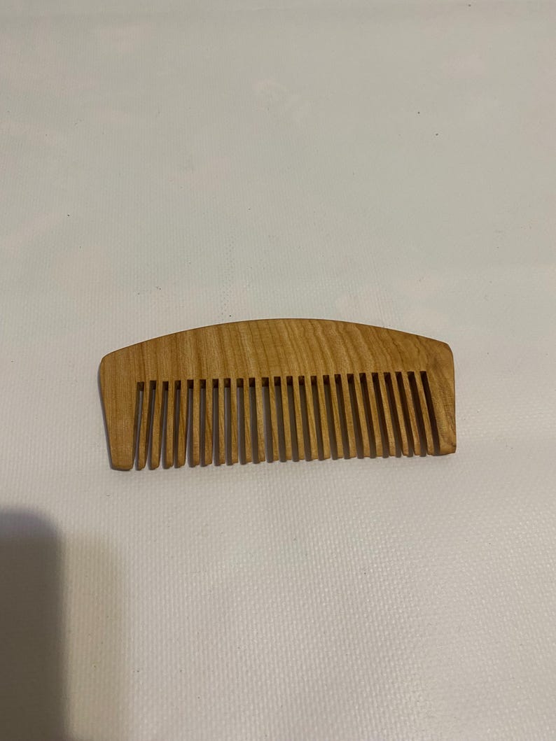 4 Wooden Hair Combs /wood Oak - Etsy