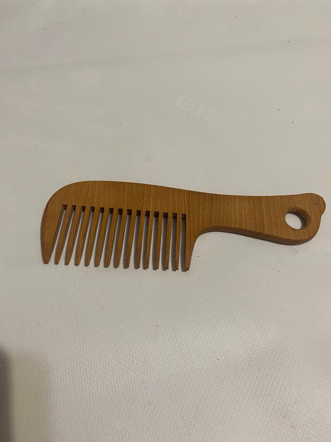 4 Wooden Hair Combs /wood Oak - Etsy