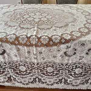 Vintage UNUSED Quaker Lace Bridal Fabric, Victorian Boho Wedding Lace ...