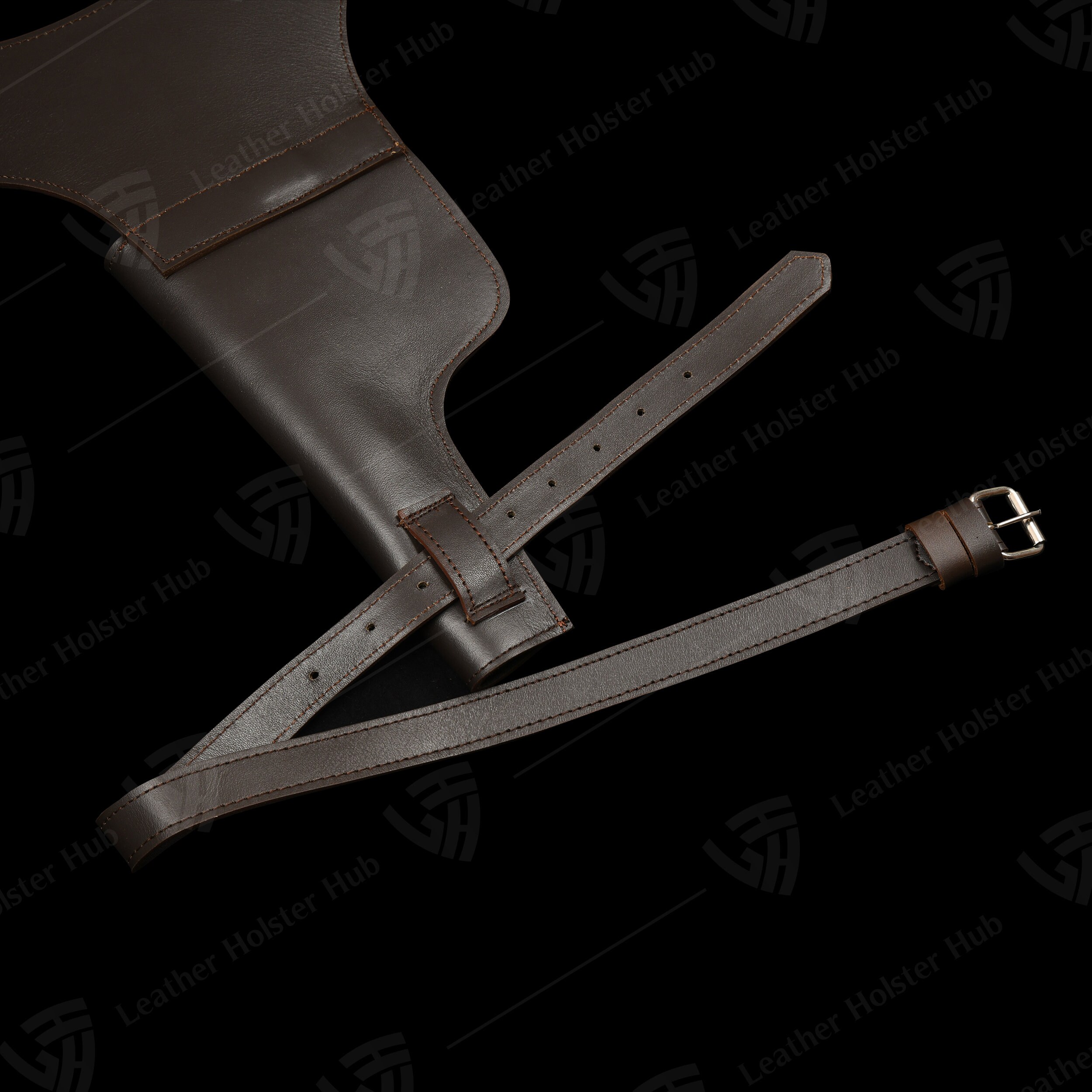 Han Solo Leather Gun Holster Belt Leather Belt With Holster Leather ...