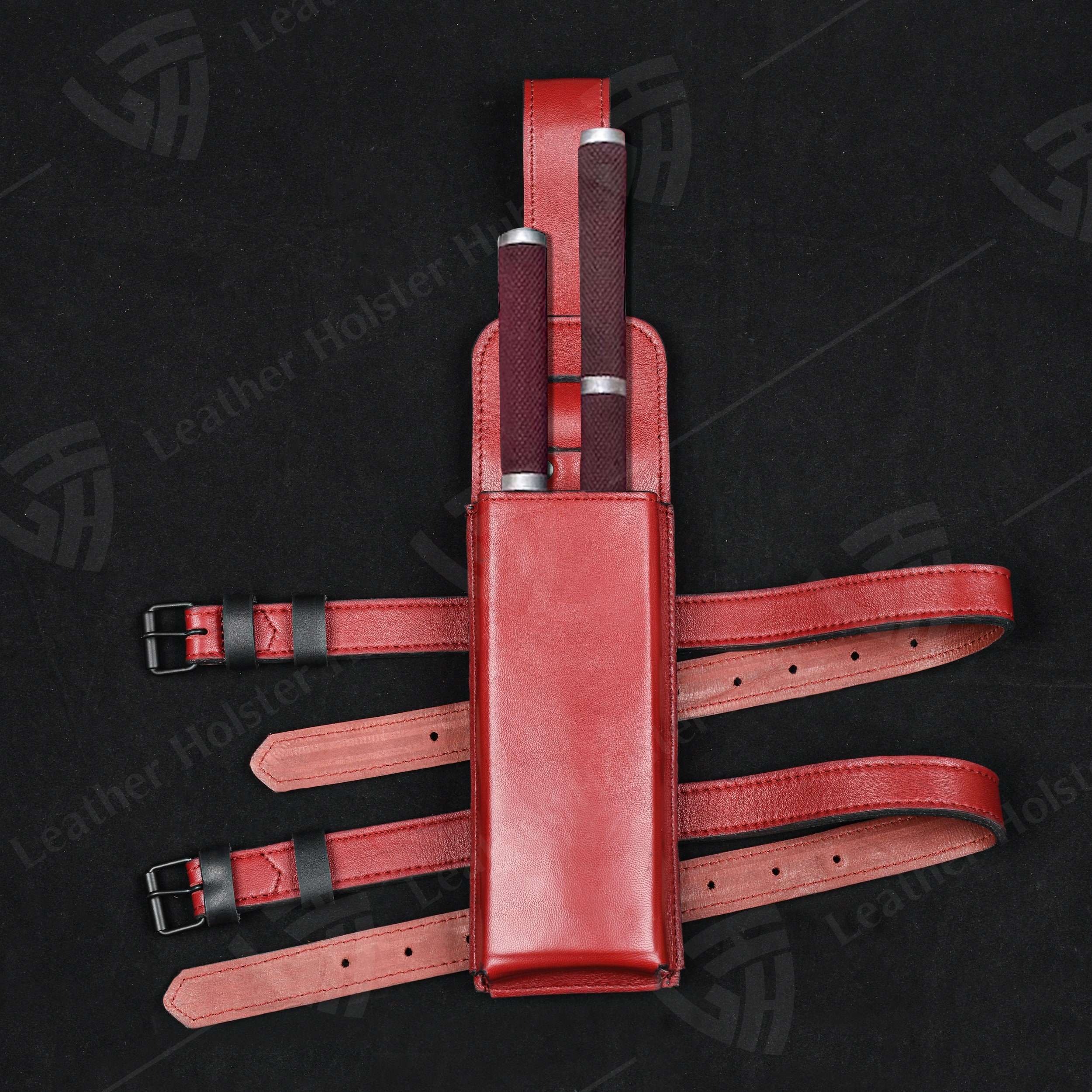Daredevil Belt Pouch Billy Club Drop Pouch Marvel Pouch Burgundy Color ...