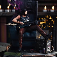 Songbird Figurine: Cyberpunk 2077 Phantom Liberty, Hand-painted ...