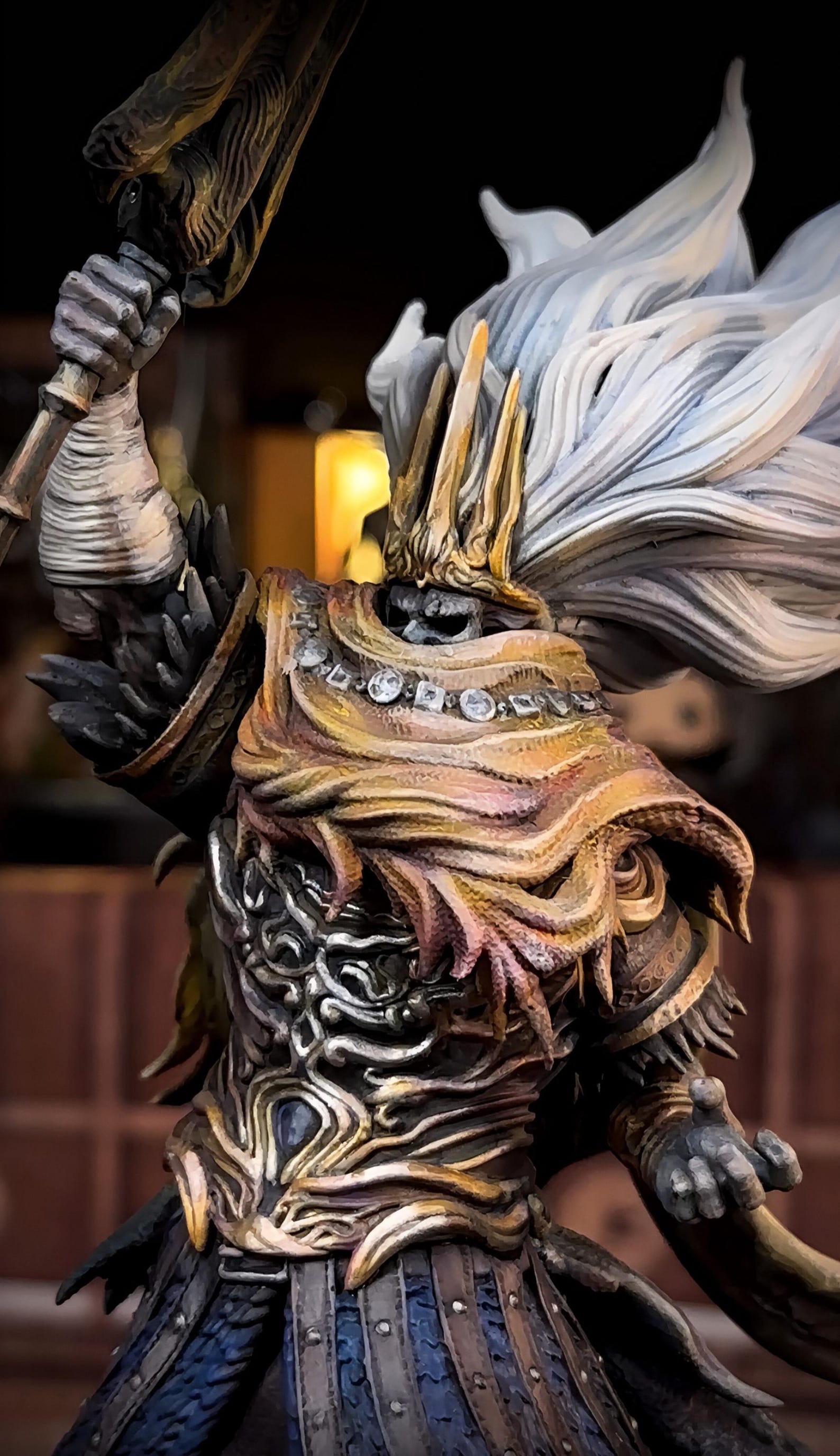 Nameless King Statue – Dark Souls III, Hand-painted 3D Print - Etsy
