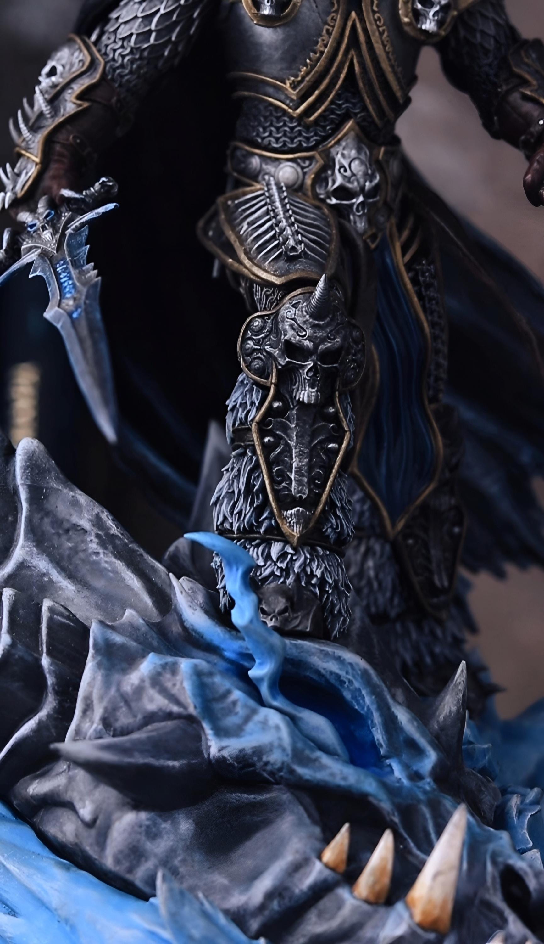 Lich King Arthas Statue | World of Warcraft Epic Collectible - Etsy