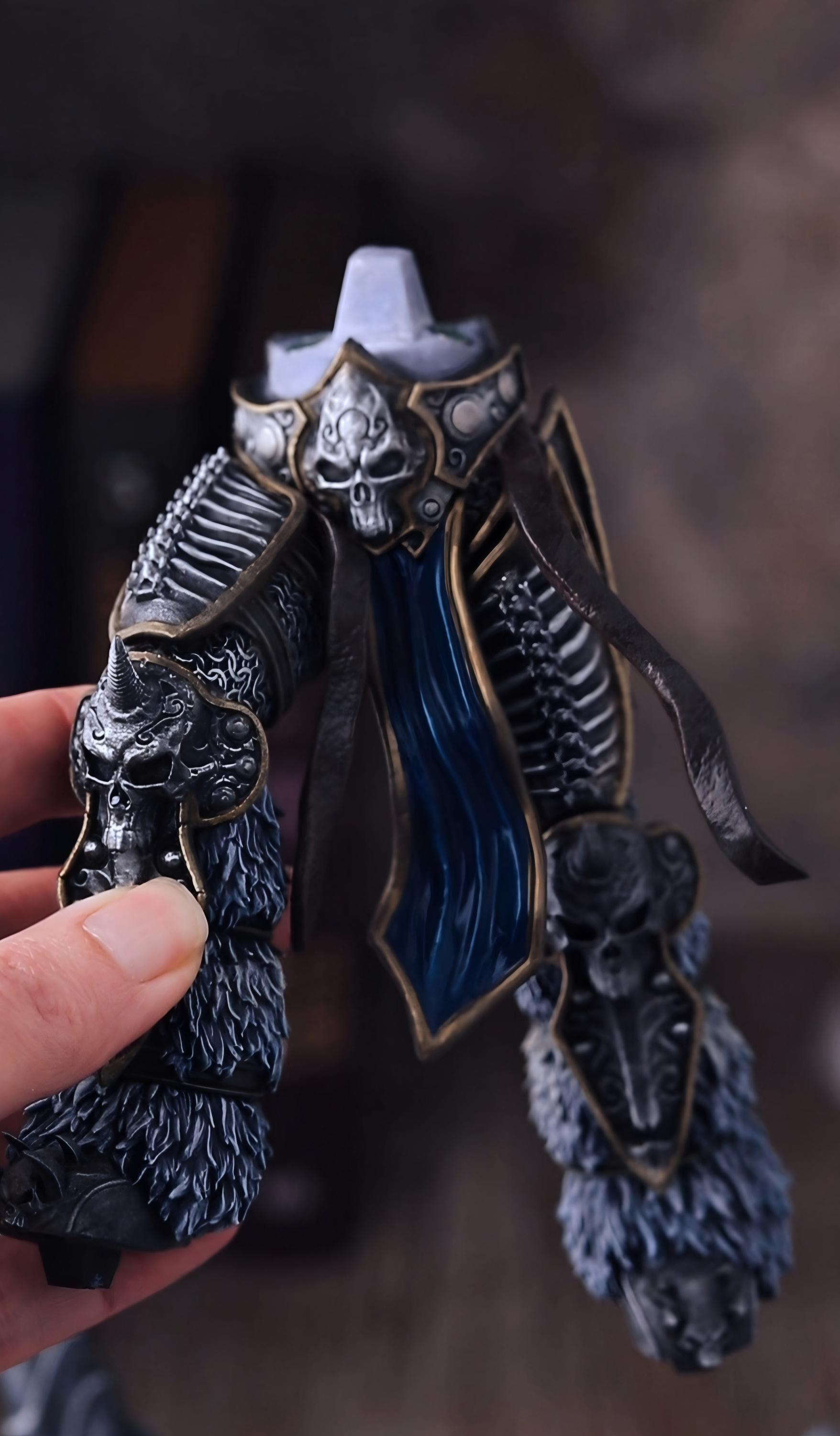 Lich King Arthas Statue | World of Warcraft Epic Collectible - Etsy