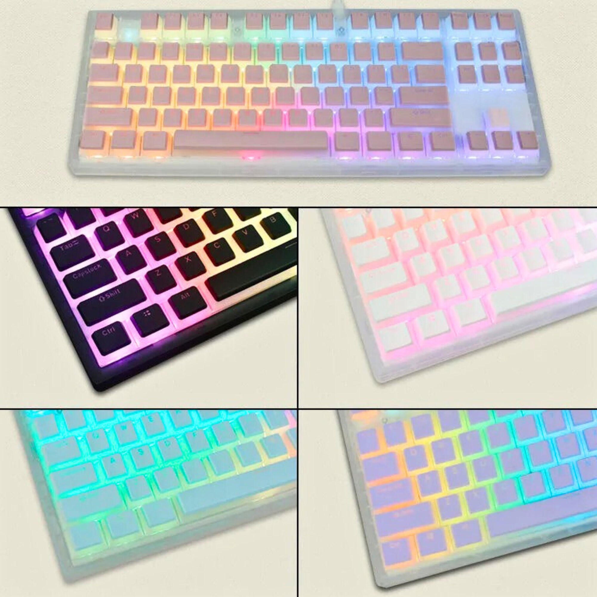 Hangul Keycap Korean Layout Keycap Set 117 Pcs Pudding - Etsy Australia