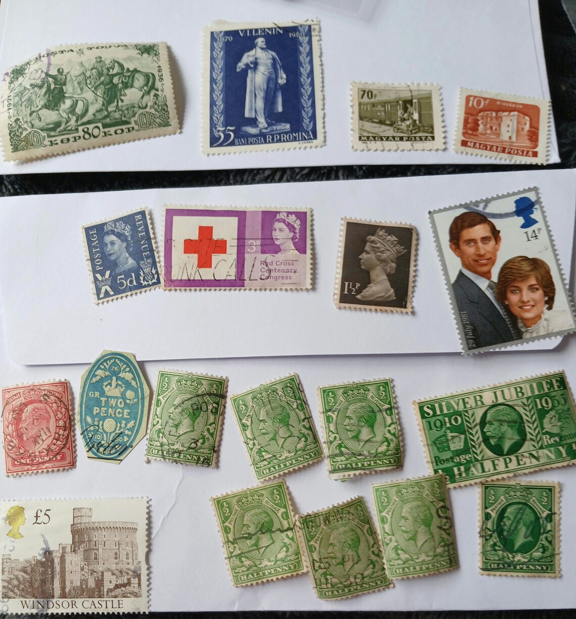 Stamps Rare Stamps Whole Collection of 100s Job Lot Bundle Stamps ...