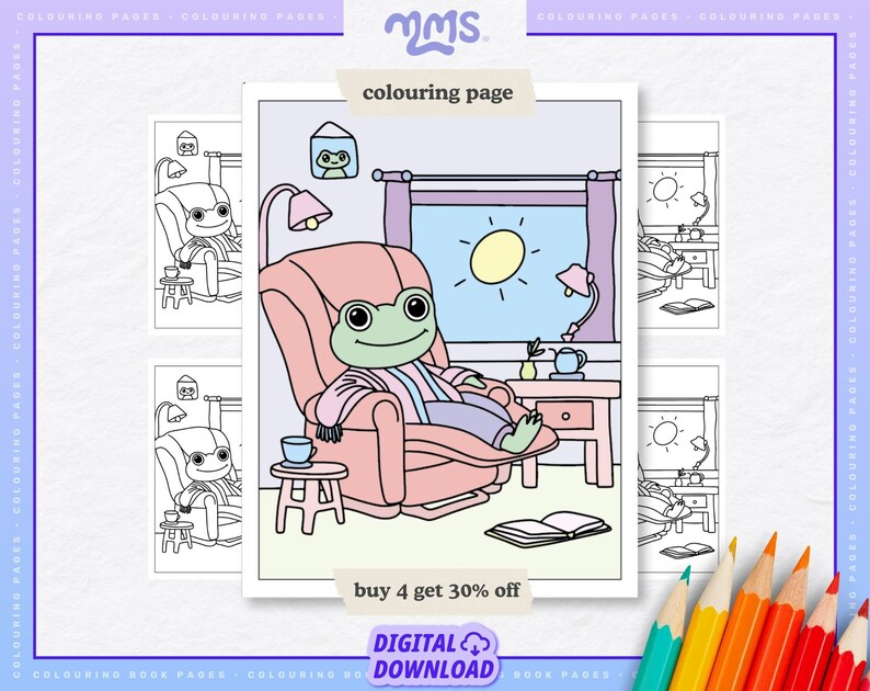 Adult Coloring Pages, Cute Colouring Page, Coloring Bundles, Printable ...