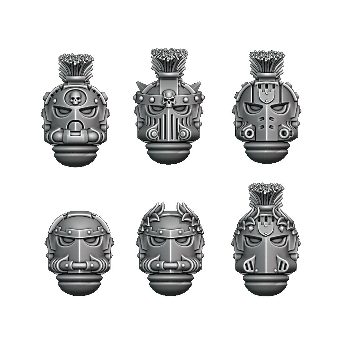 Veteran Helmets Alternative Bits Sunforged Legion Resin Dao Miniatures ...