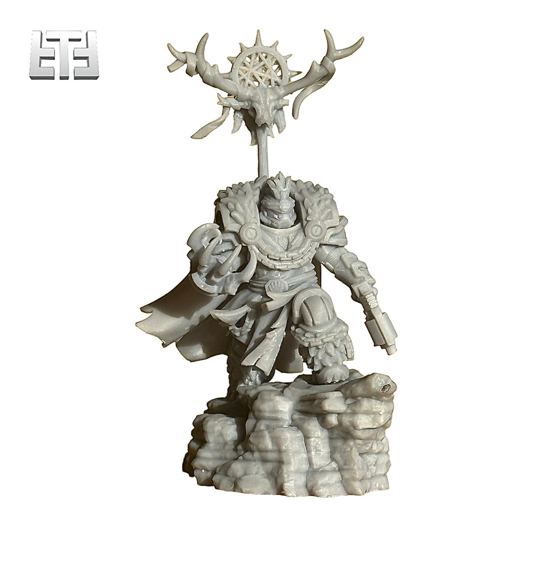 Space Bears Chapter Master Oosan Ursa 3D Resin Printed Miniature ...