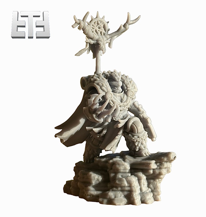 Space Bears Chapter Master Oosan Ursa 3D Resin Printed Miniature ...