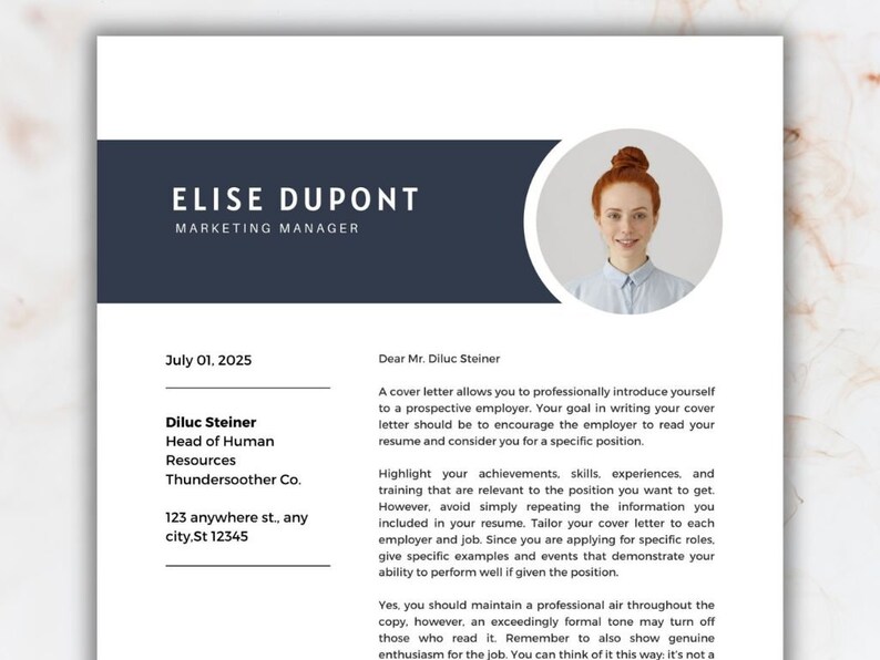 Modèle de CV avec photo, modèle de CV moderne, modèle de CV design ...