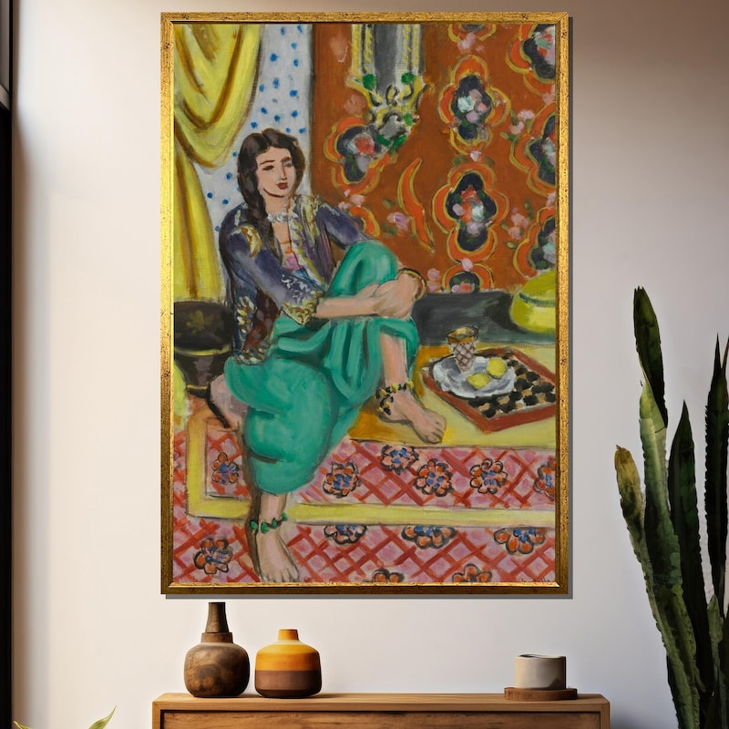 Matisse Figure Interior - Etsy