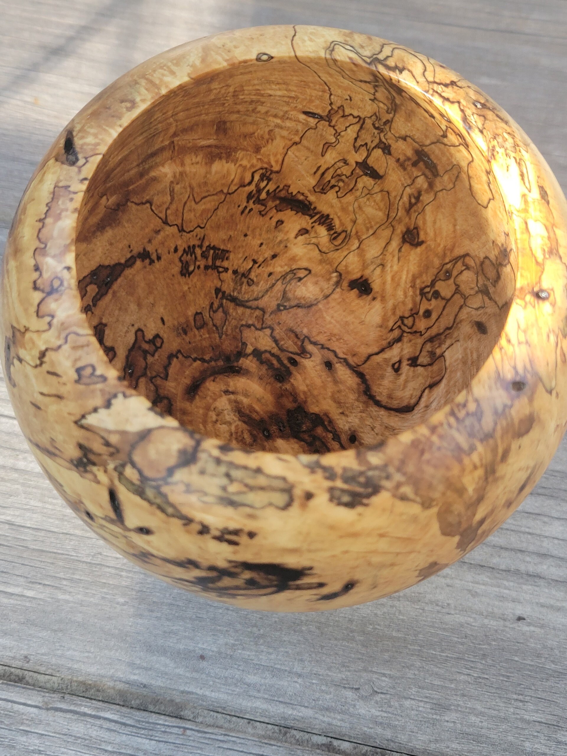 Bespoke Spalted Ash Vase - Etsy