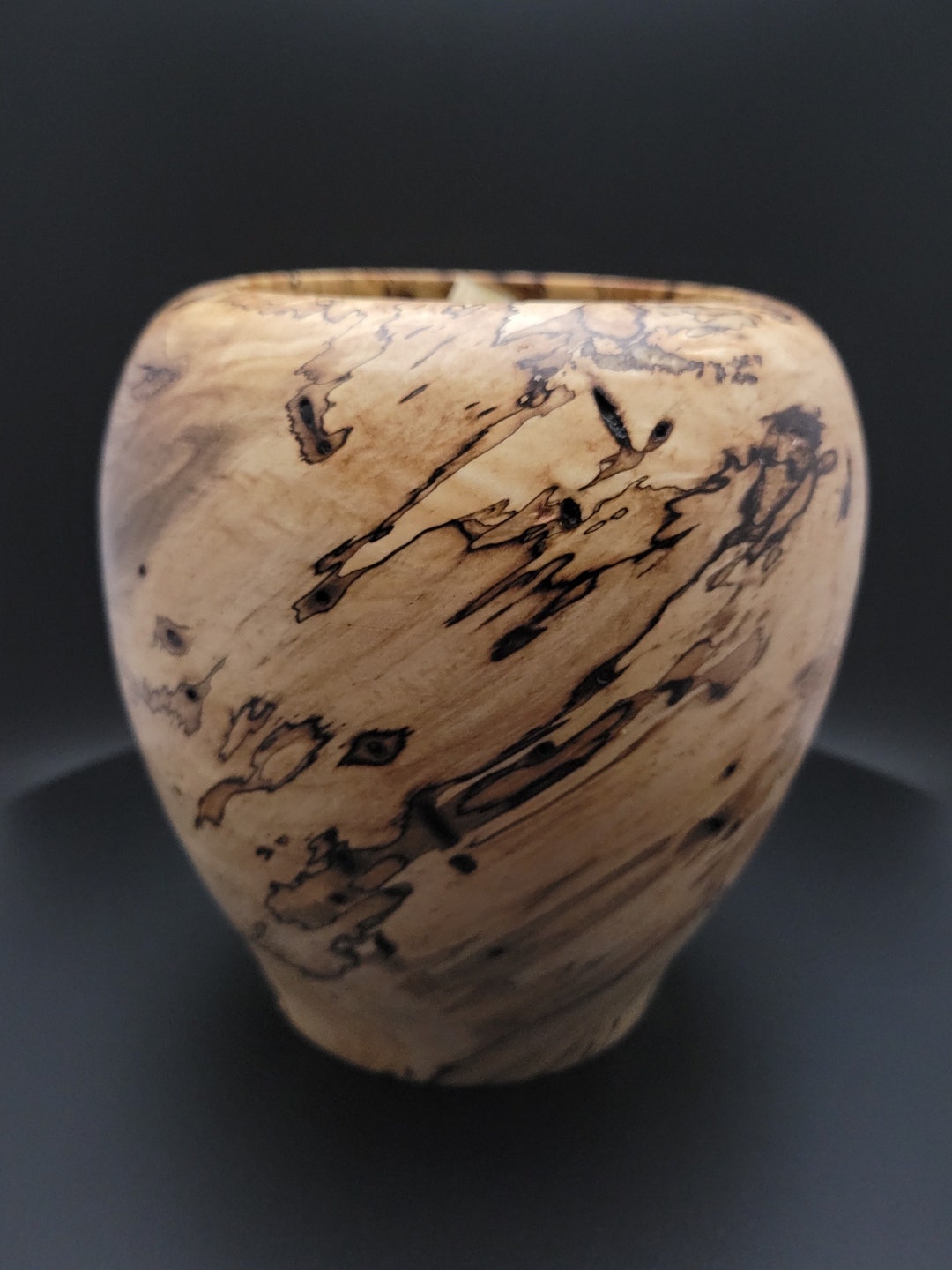 Spalted Hornbeam Hand Turned Vase. Naturally Sourced in Georgia. - Etsy