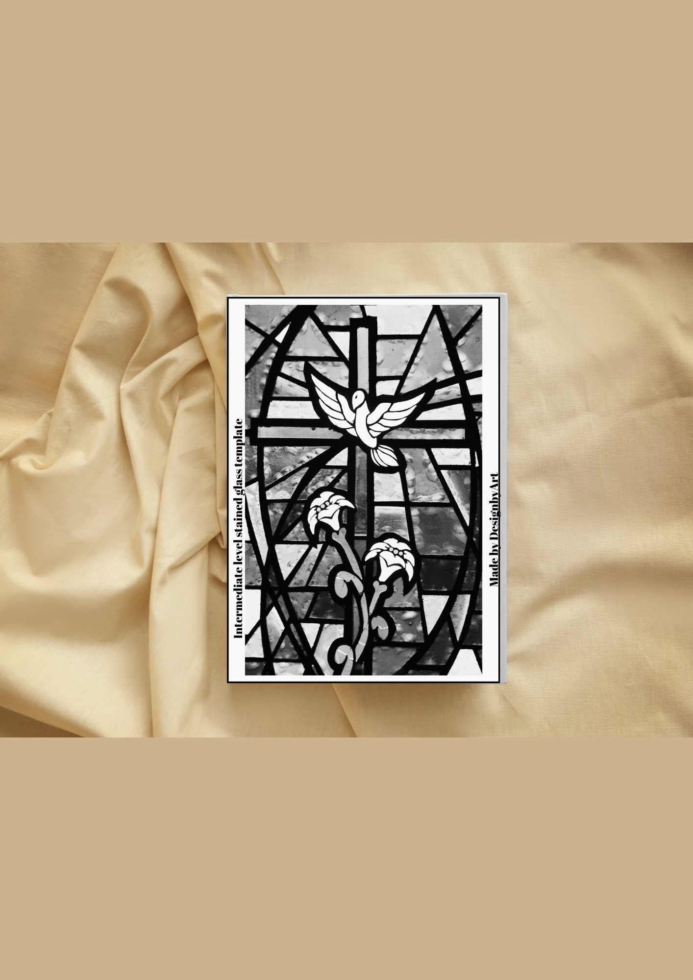 Stained Glass Template, Phoenix Stained Glass Template, Glass Template ...