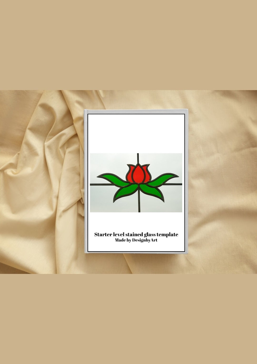 Stained Glass Template, Rose Stained Glass Template, Glass Template ...