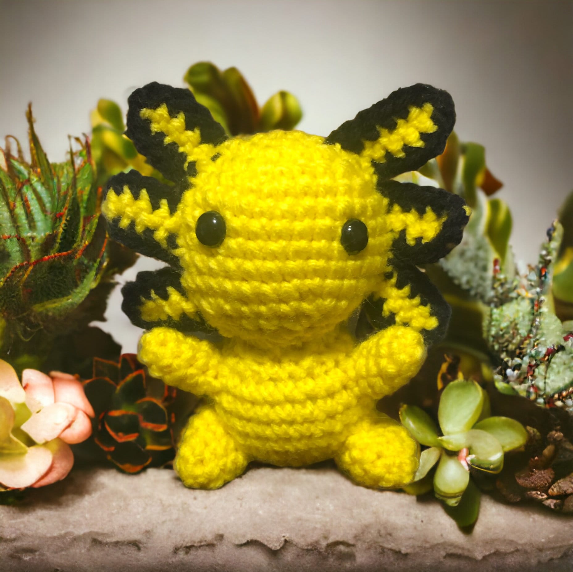 Crocheted Axolotl - Etsy