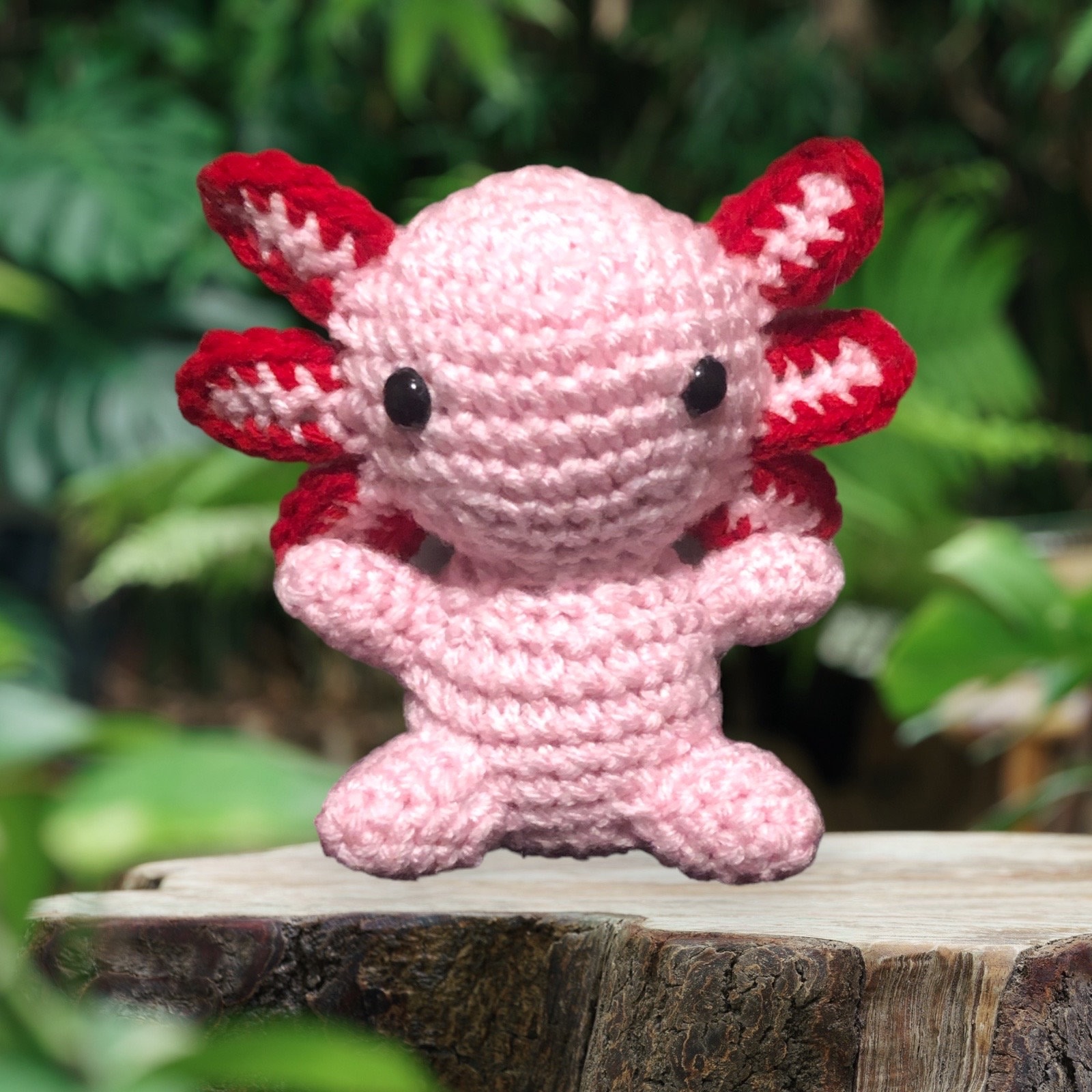 Crocheted Axolotl - Etsy