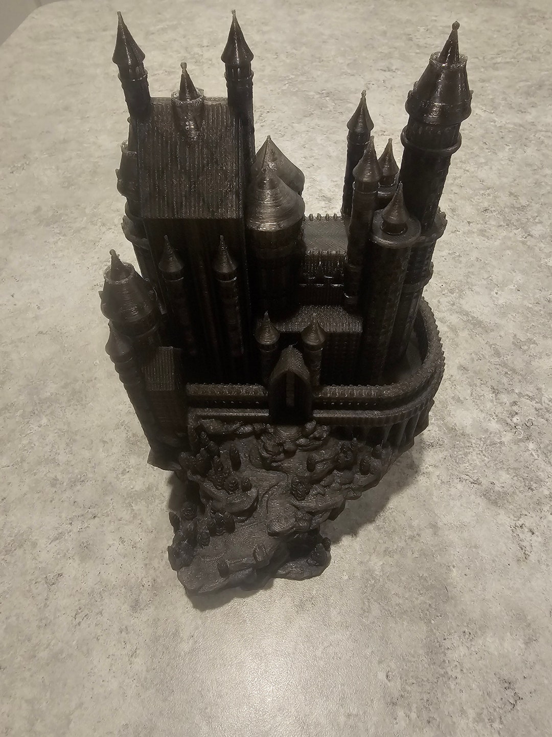 3D Printed Medieval Castle Glows in the Dark - Etsy