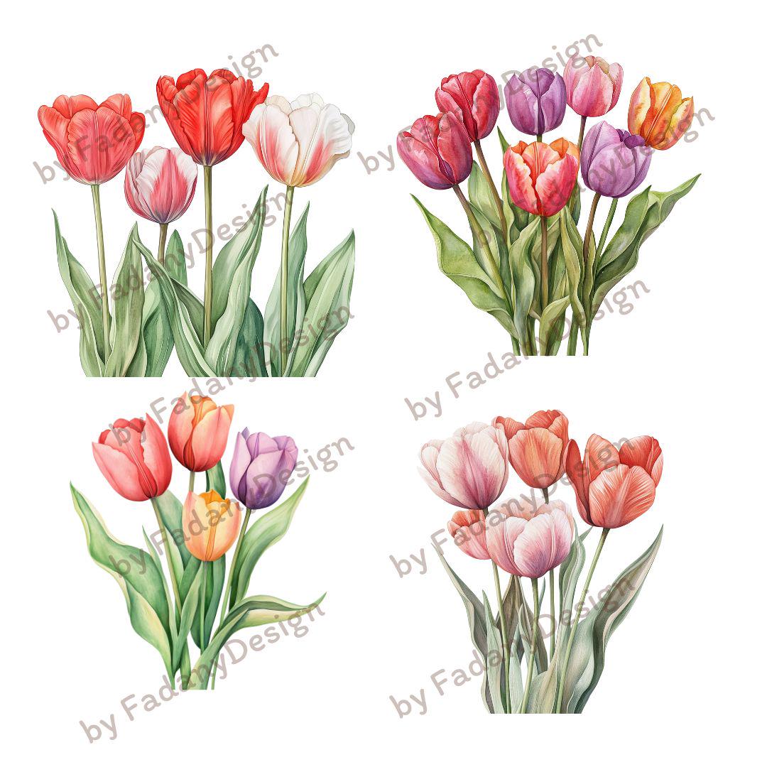 Tulip Flower PNG Clipart,printable Tulip Flower PNG High-quality ...