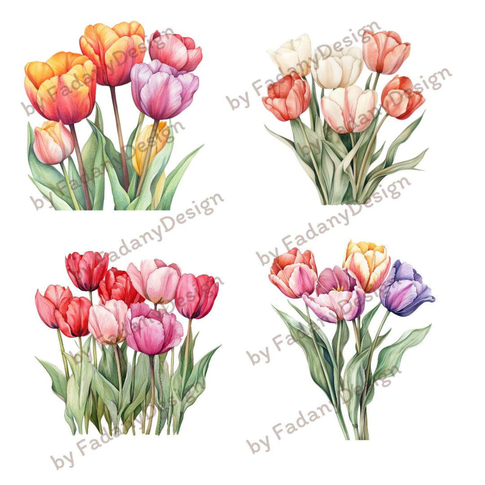 Tulip Flower PNG Clipart,printable Tulip Flower PNG High-quality ...