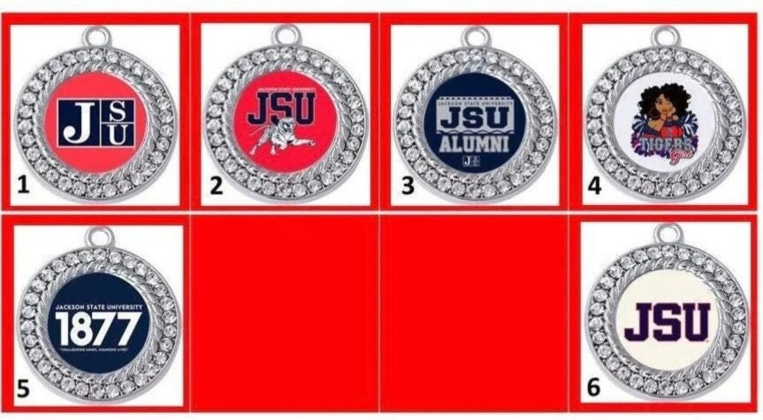Jackson State Tigers HBCU Collegiate Black College Jewelry Making ...
