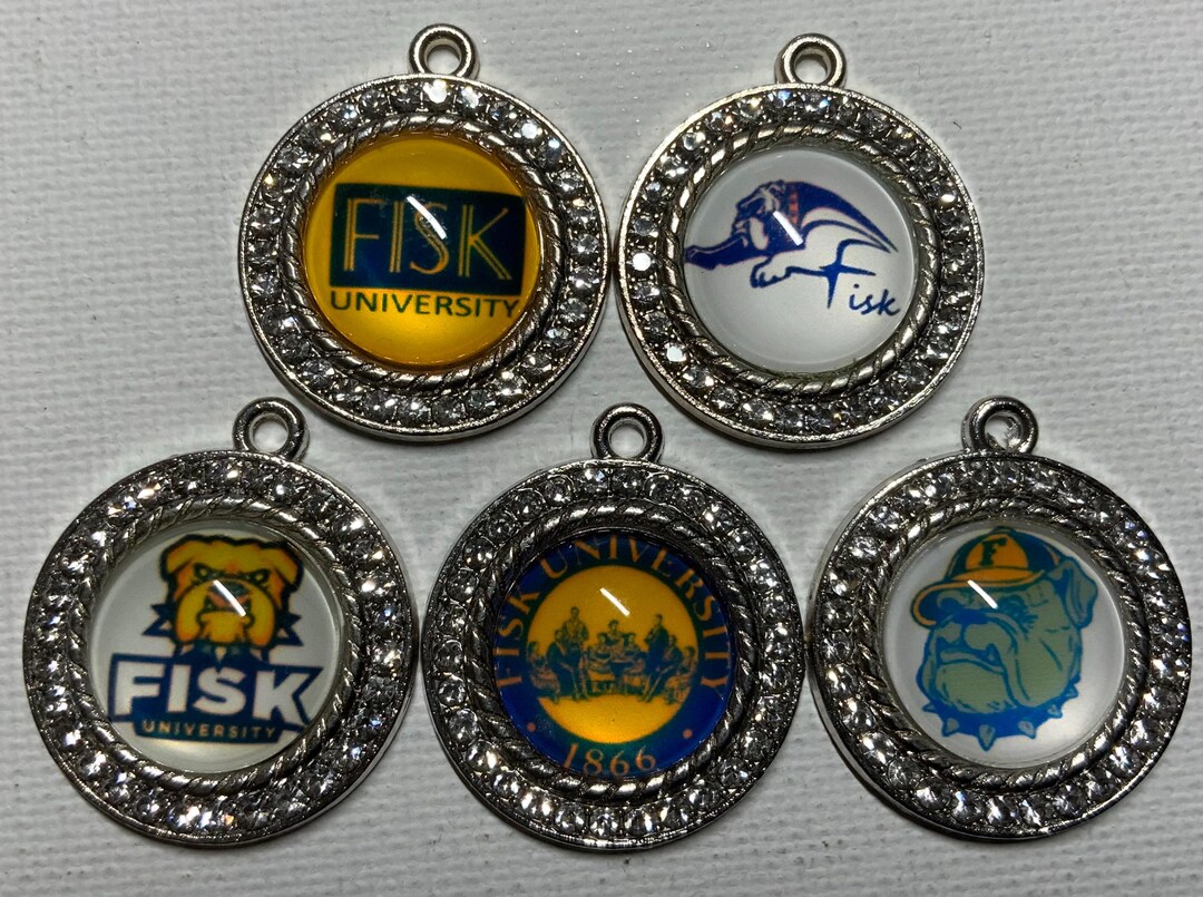 Fisk University Bulldogs HBCU Collegiate Black College Jewelry Making ...