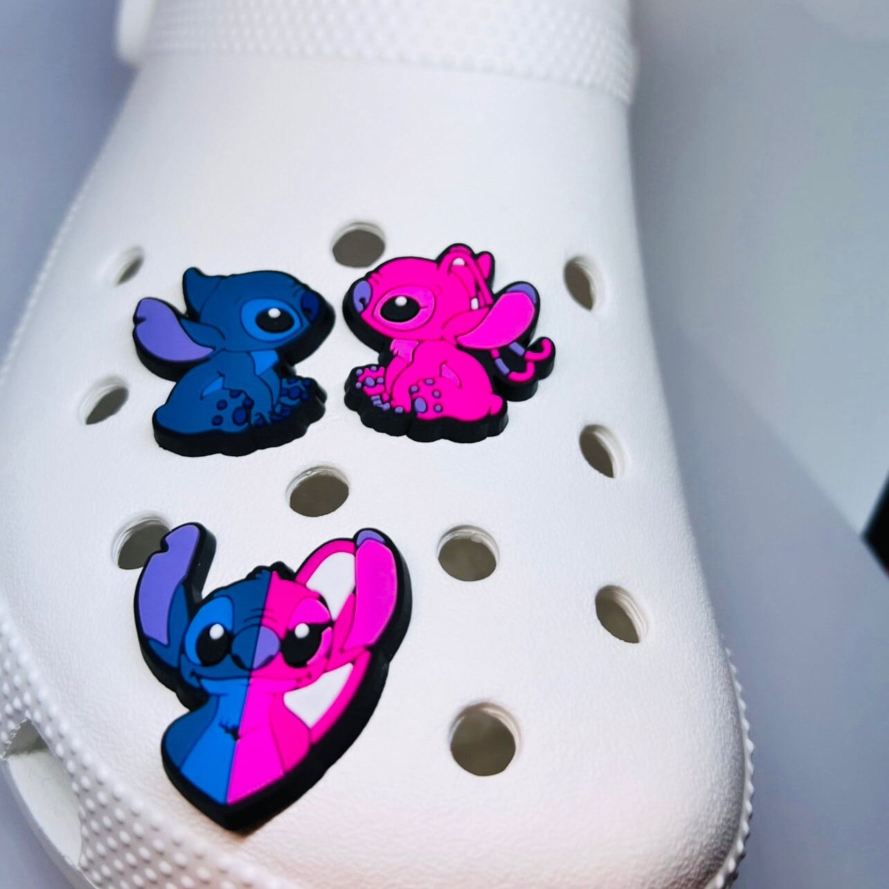 Disney Stitch Croc Charms, Lilo and Stitch Croc Jibbitz, Animated ...