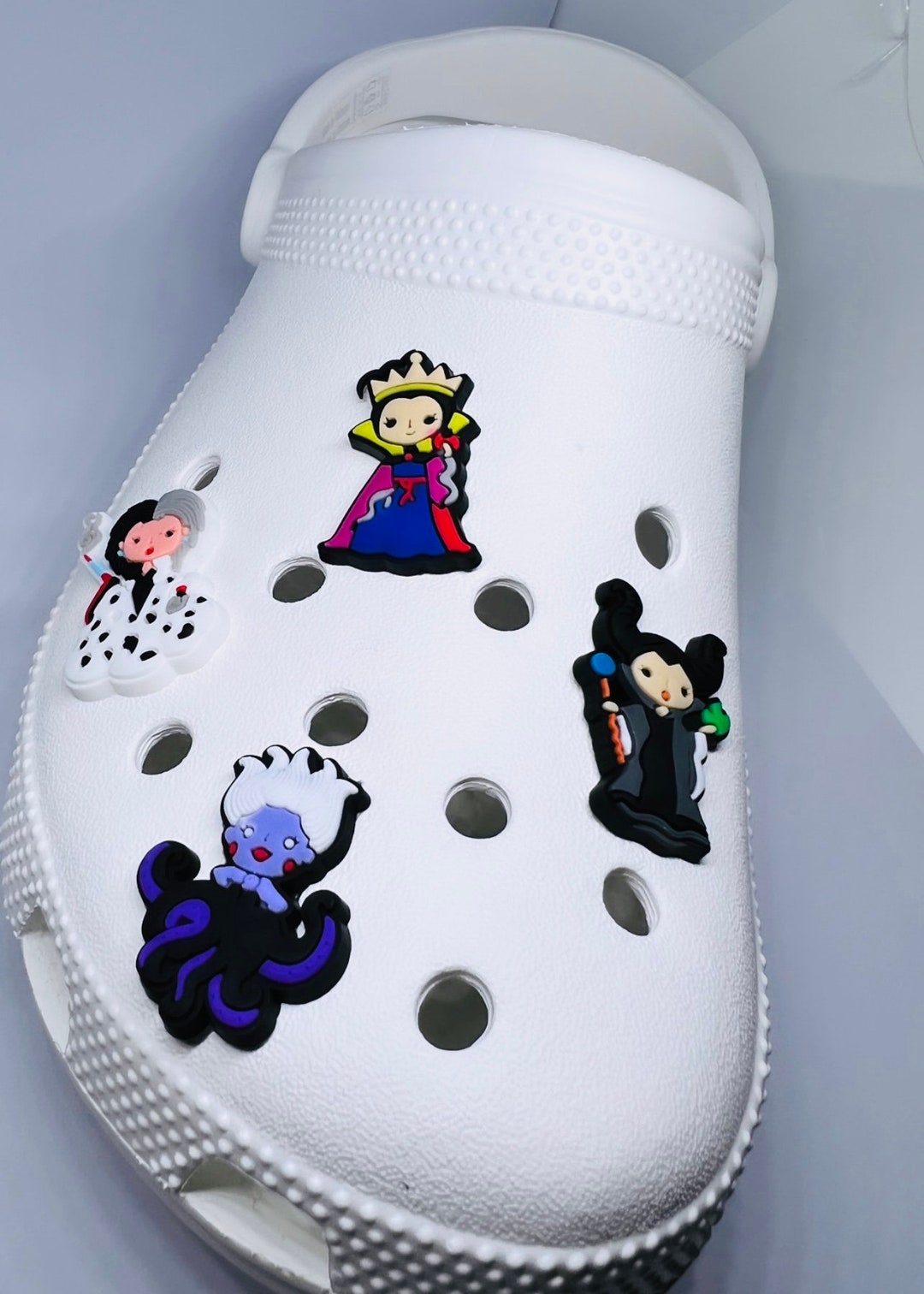 Disney Villains Croc Charms, Evil Witch Croc Jibbitz, Animated ...