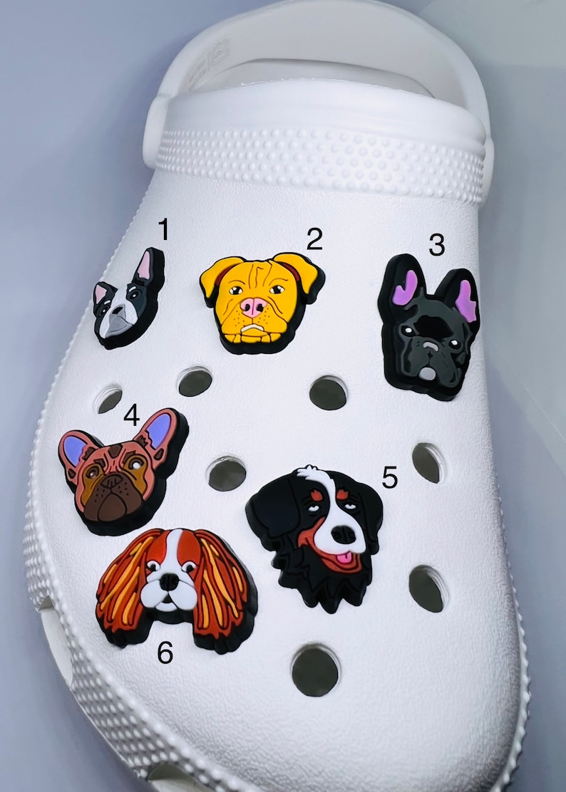 Dog Croc Charm Shoe Charms for Dog Lovers Cute Dogs Croc Charm Dog ...