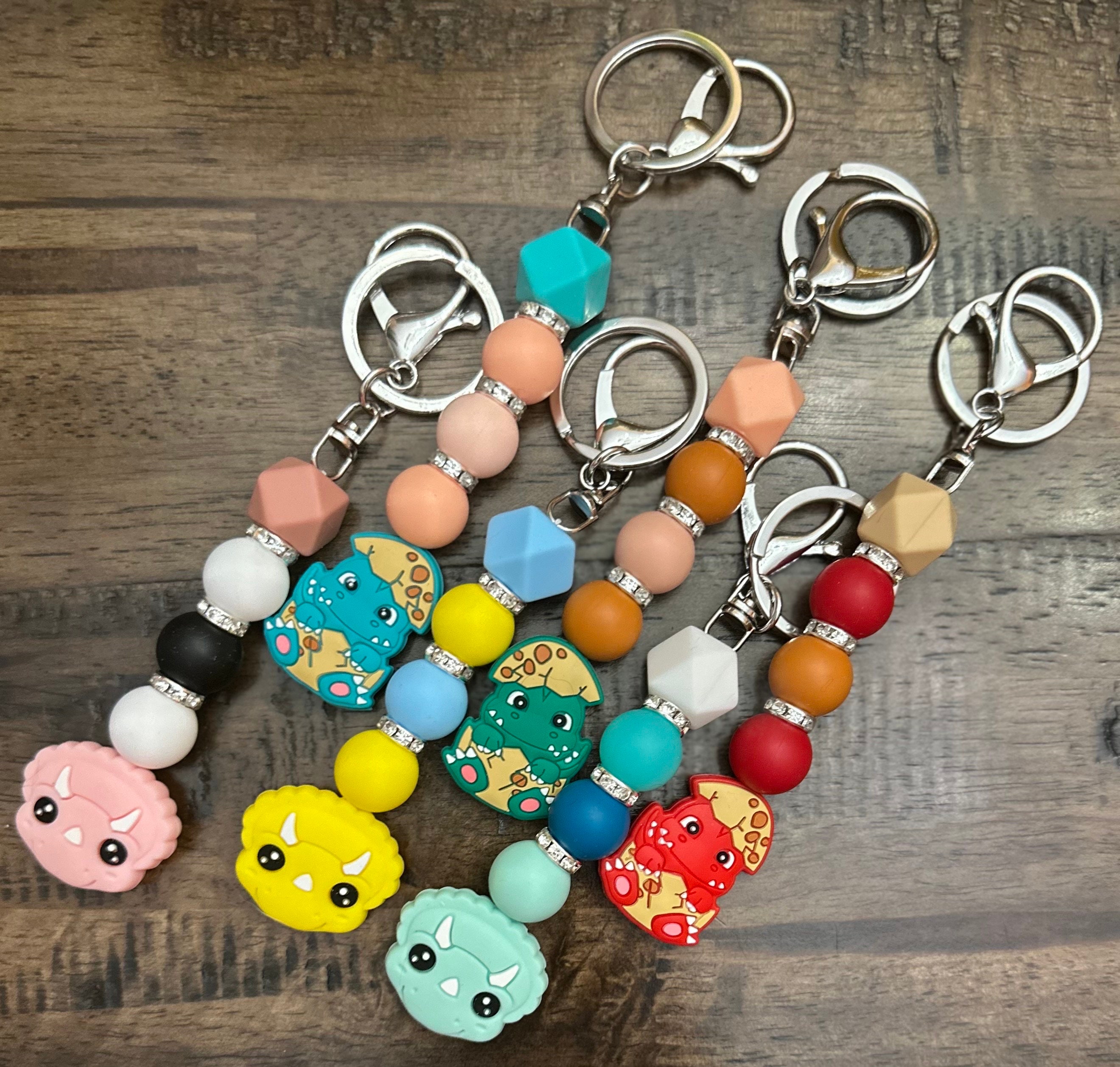 Little Dino Keychain, Bag, or Water Bottle Charm - Etsy