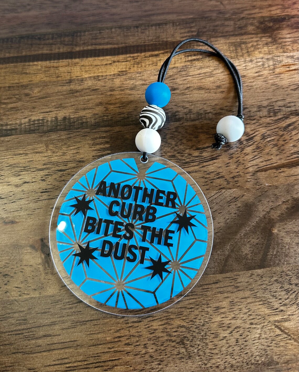 Curb Hitter Hanging Rearview Mirror Car Charm - Etsy