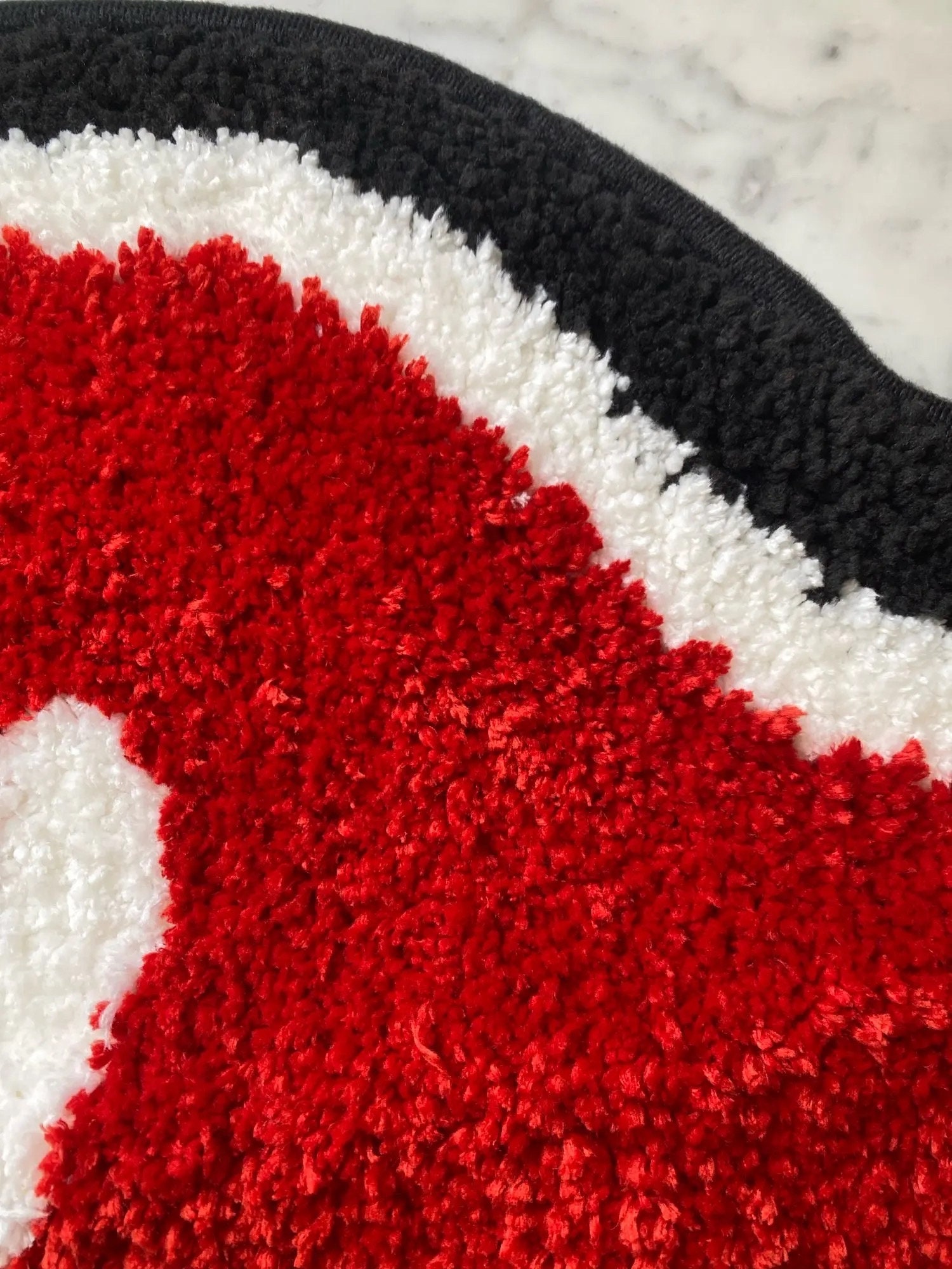 Akatsuki Tufted Rug dragon Anime Red Cloud Ninja Mat Anti-slip Kitchen ...