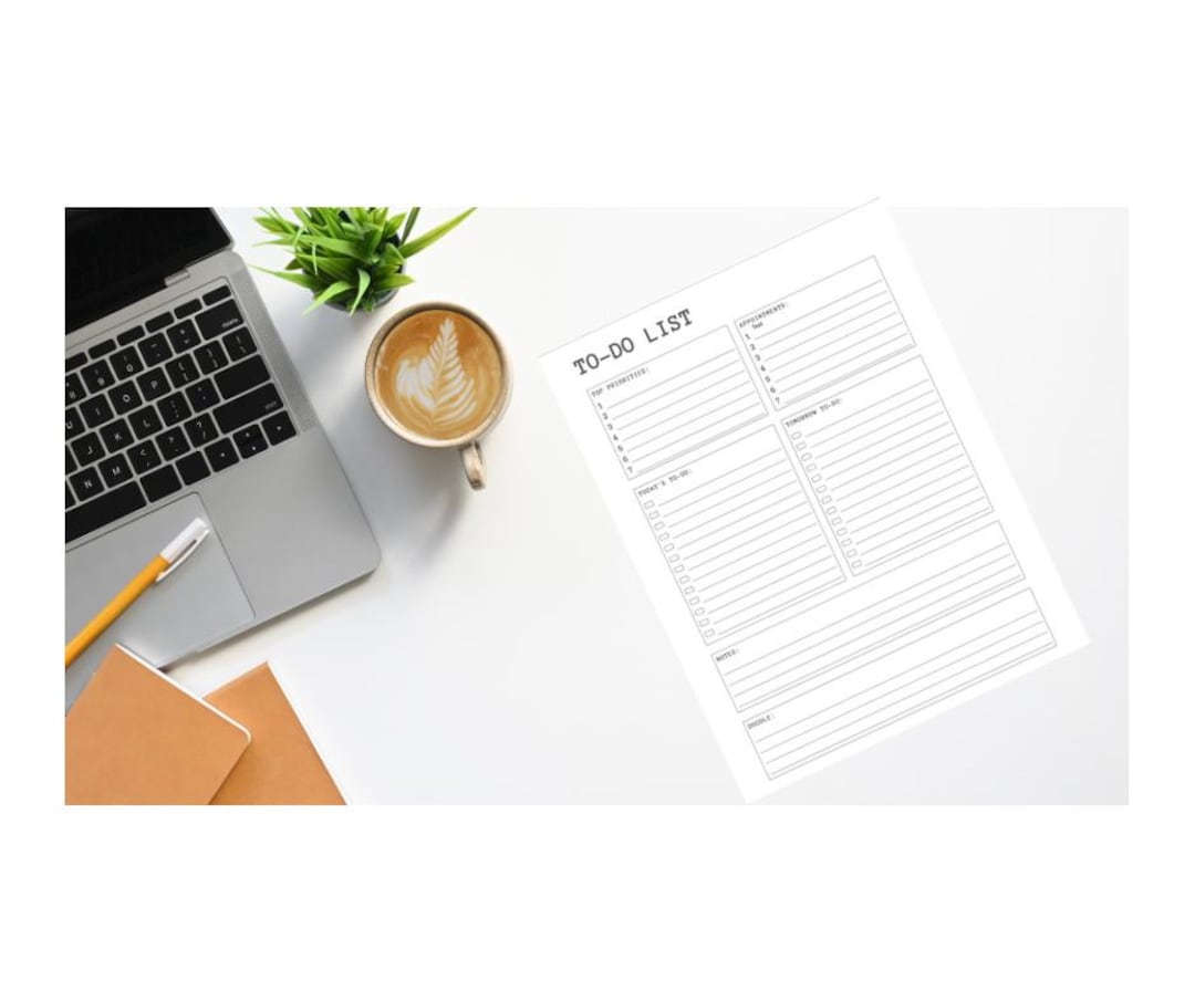 2025 Digital Planner Simple to Do List Planner - Etsy