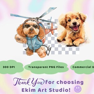Dogs Clipart Bundle PNG Watercolor Clipart | Animal PNG | PNG Bundle ...